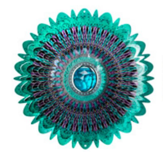 Spinfinity Crystal Cosmic Mandala Wind Spinner – Hilltop Nursery